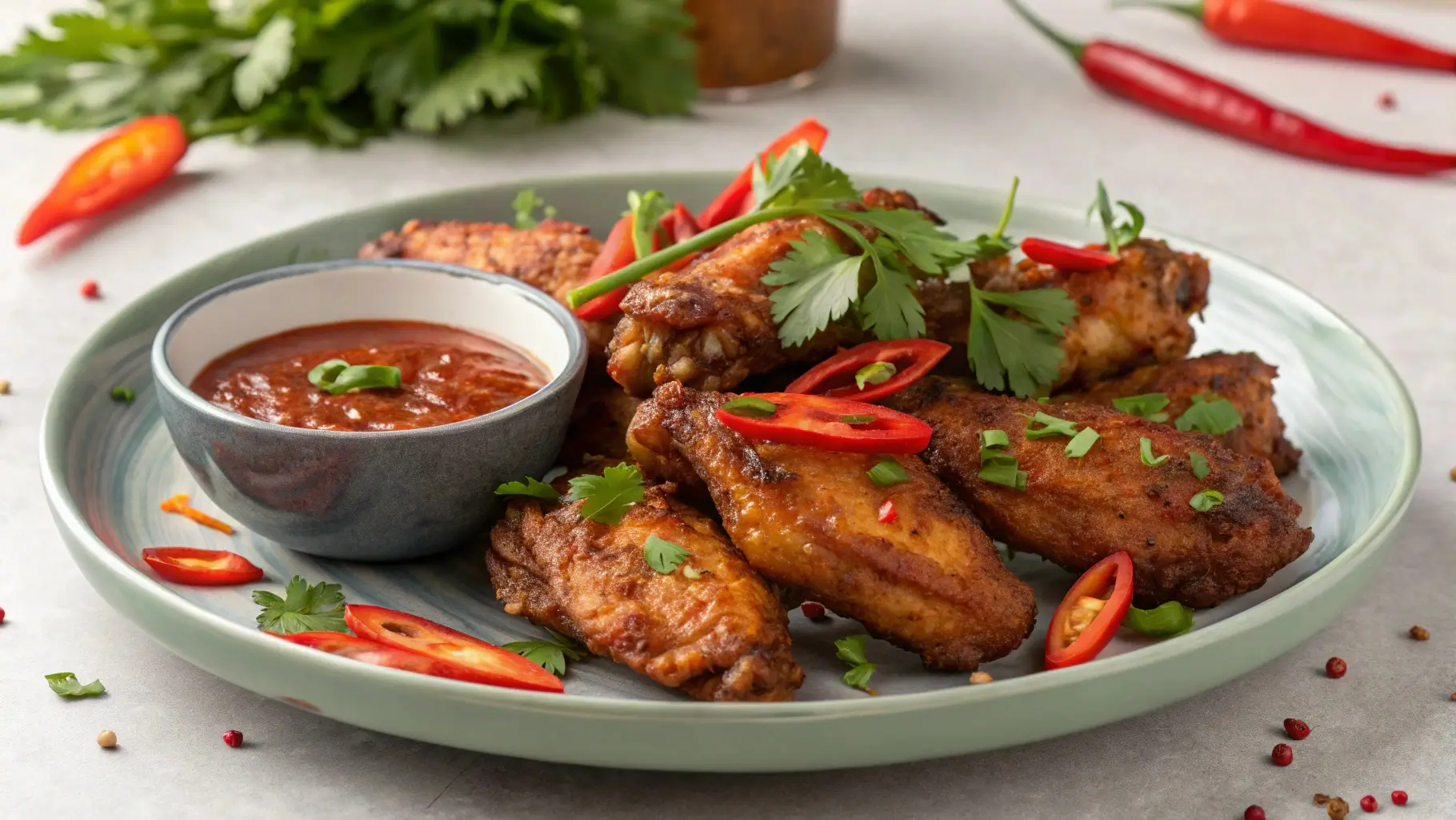 South Boston VA Dulce Chile Chicken Wings | Sweet & Spicy Delight