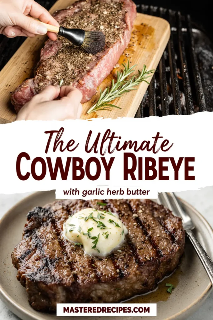 The Ultimate Cowboy Ribeye – Grilled Tomahawk Steak Recipe - Mastered ...