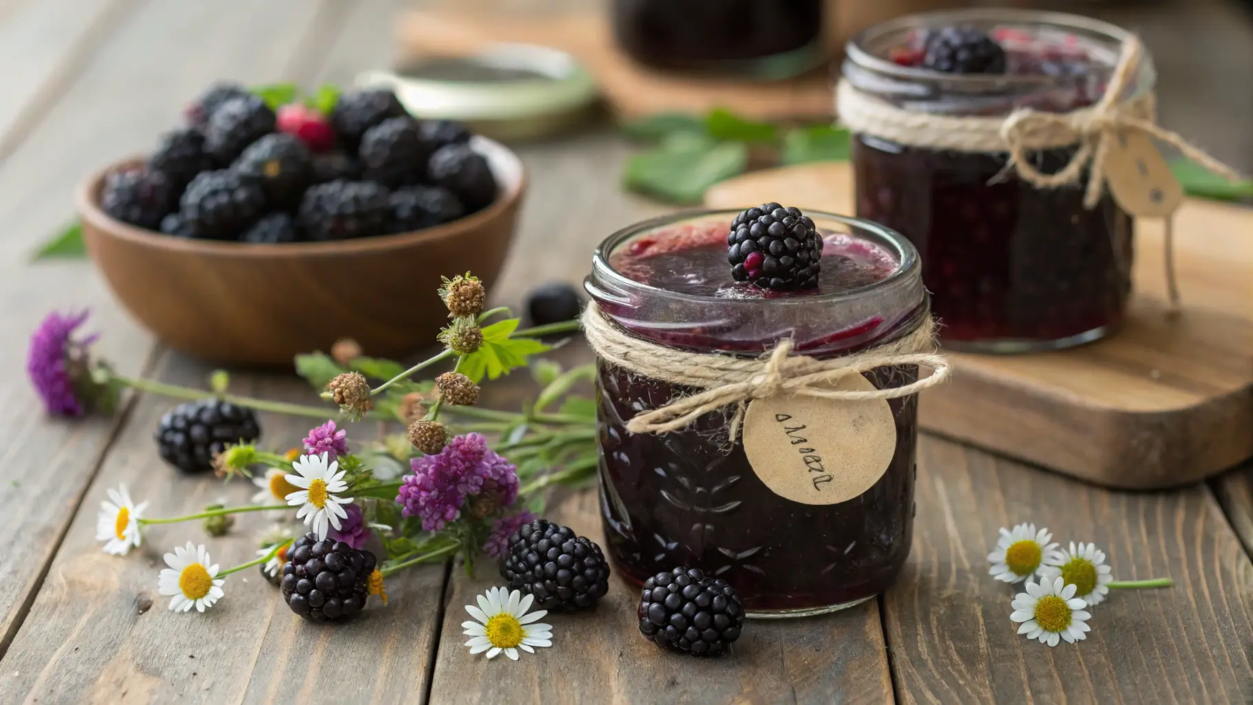 Black Raspberry Jam & Jelly Duo: Sweet, Silky Spread You’ll Love ...