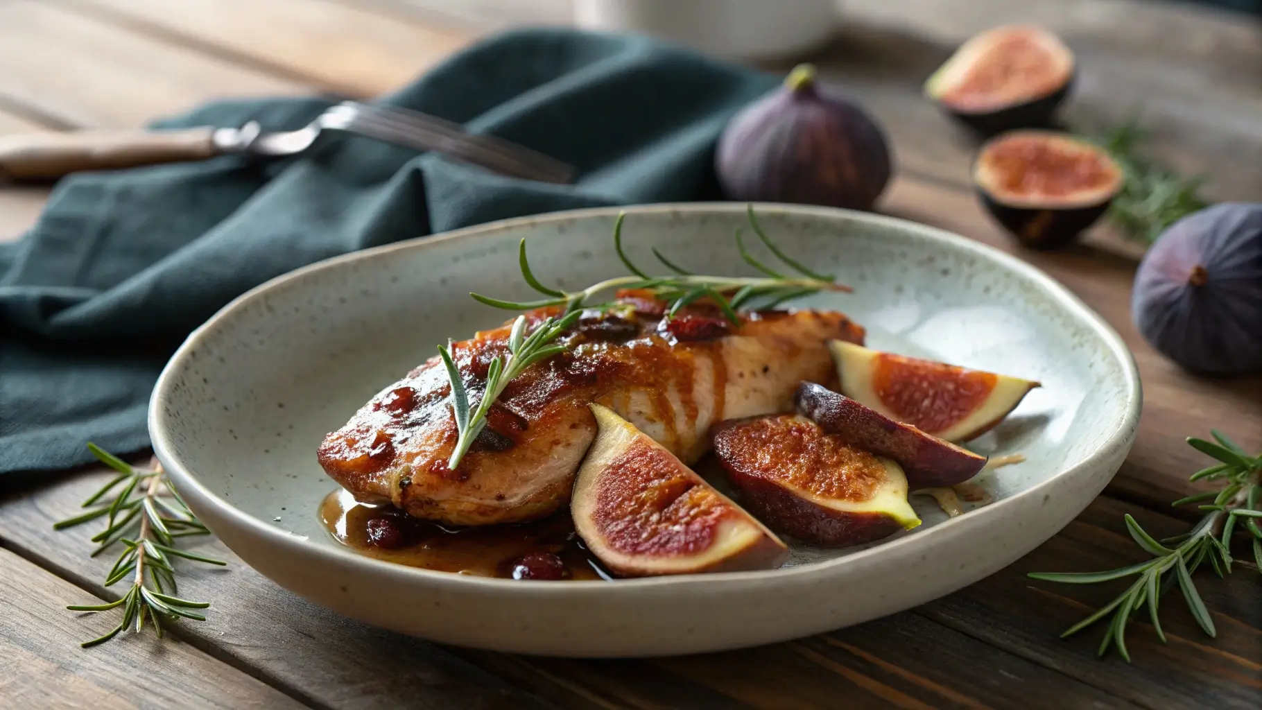 Honey Balsamic Fig Chicken – Easy 30-Minute Dinner - Mastered Recipes