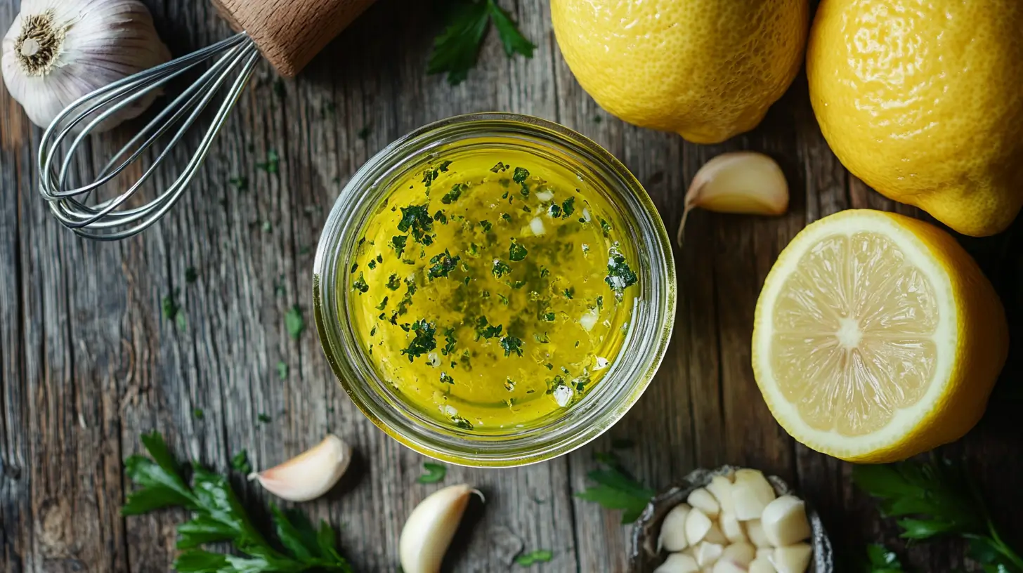 Lemon Garlic Vinaigrette – Simple, Fresh, and Full of Flavor - Mastered ...