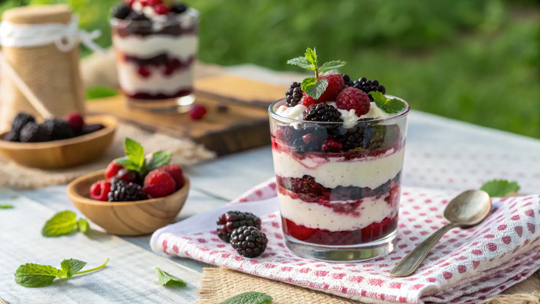 No-Bake Black Raspberry Cherry Parfait – Amazing 5-Minute Treat ...