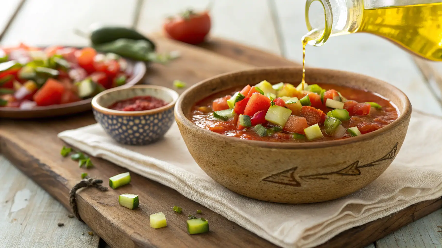 No-Blend Classic Gazpacho Recipe in 5 Minutes: Simple Summer Magic ...