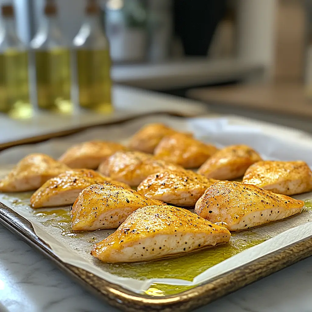 Easy Oven-Baked Boneless Chicken Breast (Crispy & Juicy!)