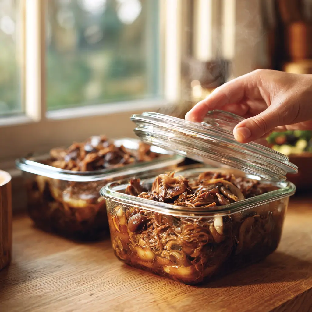 The Best Slow Cooker French Onion Mushroom Pot Roast Recipe